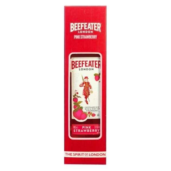 BEEFEATER Pink Strawberry gin +dd (0,7 l - 37,5%) - gin rendelés ...